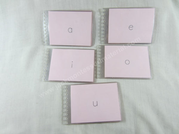 Pink Booklets (5) – JACK Montessori Materials